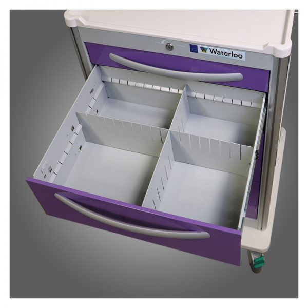 Long or Short, Clear Plastic Dividers (DIV-10L) - Waterloo Healthcare