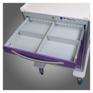 3" Anesthesia Divider Tray System (DIVTRAY-ANES) - Waterloo Healthcare