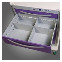 3" Anesthesia Divider Tray System (DIVTRAY-ANES) - Waterloo Healthcare