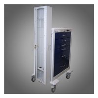 DIFFICULT AIRWAY CART 6-Drawer Tall with Optional Accessories (UTGKA ...