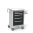 CAST CART 5-Drawer Tall (UTGKA-33669-GRA) - Waterloo Healthcare