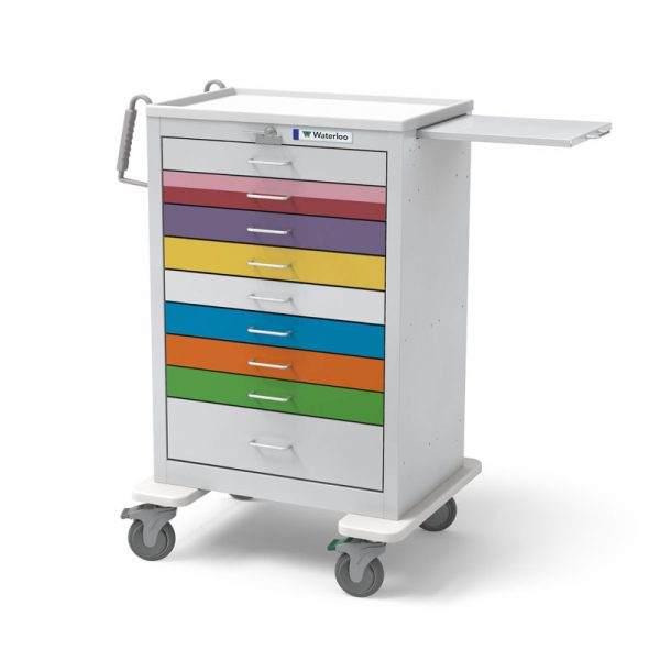 9-Drawer X-Tall Pediatric Cart (UXGLU-9PEDS) - Waterloo Healthcare