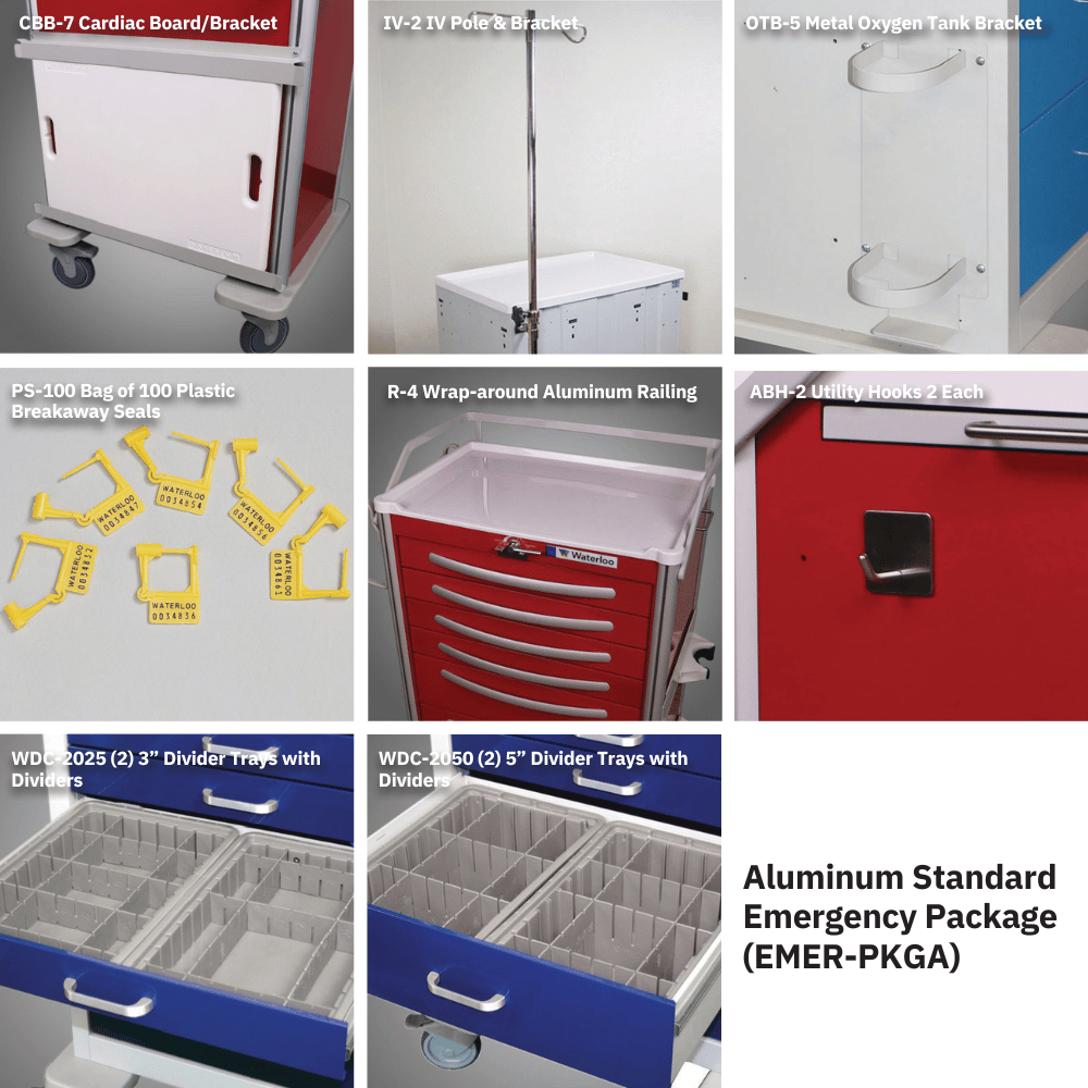 Emergency Cart Accessory Packages