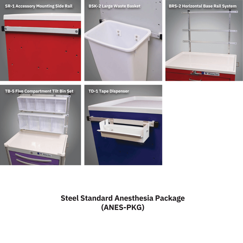 Anesthesia Cart Accessory Packages