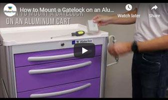 Aluminum Cart Support | Waterloo Healthcare