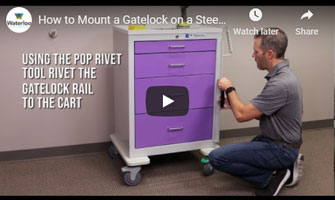 Steel Cart Support | Waterloo Healthcare